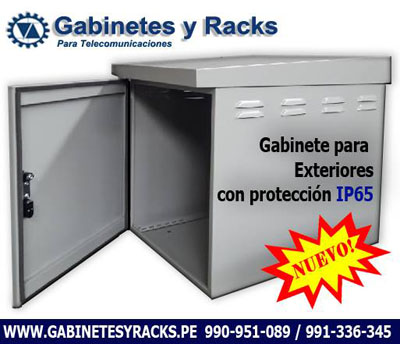 Gabinete de Pared Para Exteriores IP65 - Gabinetes y Racks